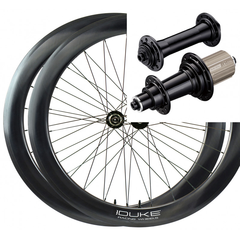 Paire de roues duke route carbone sur Jpracingbike1.com